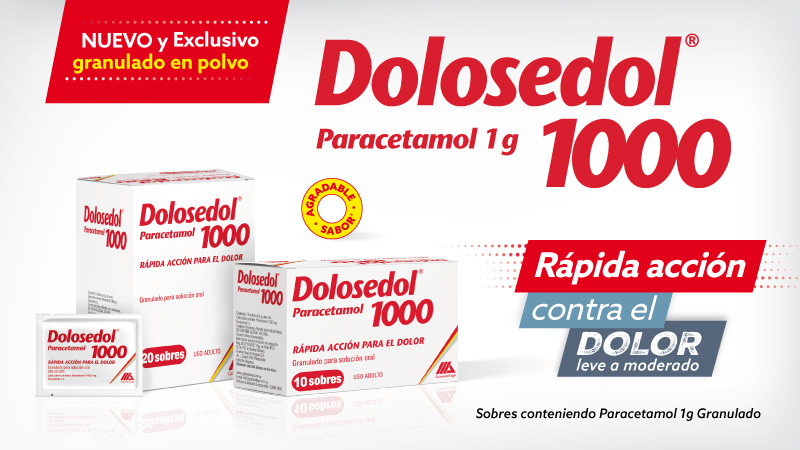 New and exclusive Dolosedol 1000® Granulated Powder | Gramón Bagó
