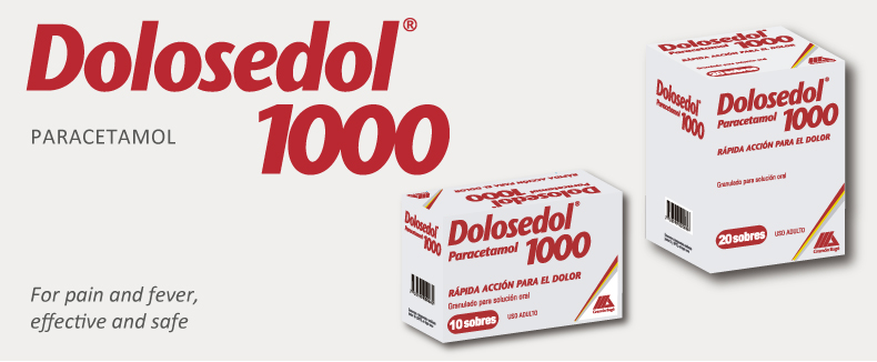 Paracetamol 1000mg - Sachets Granules | Gramón Bagó