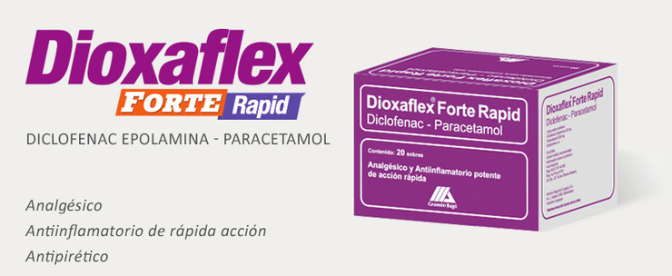 Dioxaflex Forte Rapid | Gramón Bagó