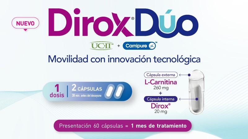 Nuevo y exclusivo Dirox Dúo Cápsulas Duocap | Gramón Bagó